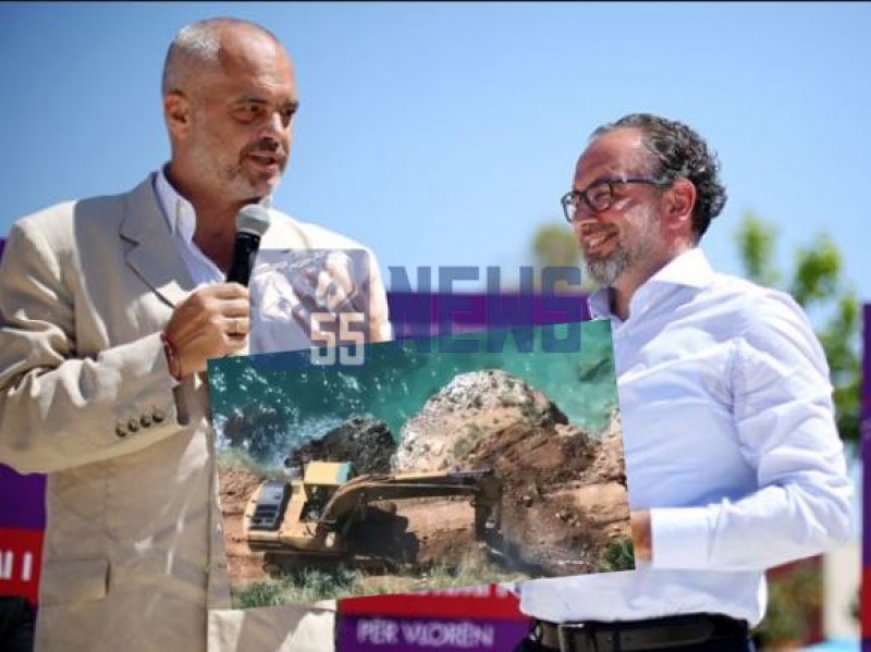 Denoncimi/ Kryetari i Bashkisë Vlorë, gërryen shkëmbinjtë për të hapur ... Denoncimi/ Kryetari i Bashkisë Vlorë, gërryen shkëmbinjtë për të hapur ...